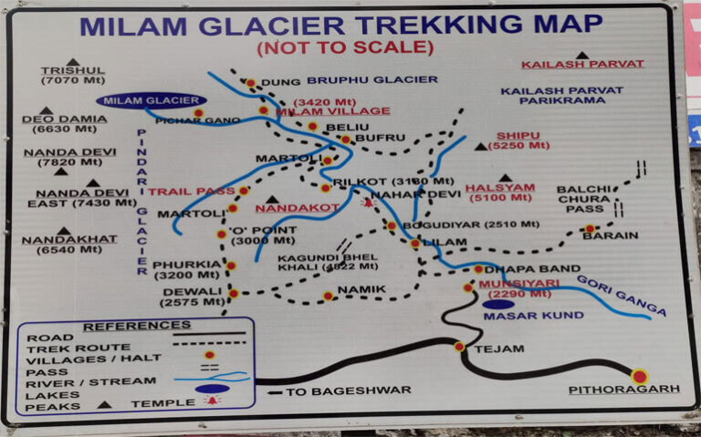 Milam Glacier Trek 2024: Highlights, Cost, Best Time To Visit, Map & Itinerary • Scoutripper